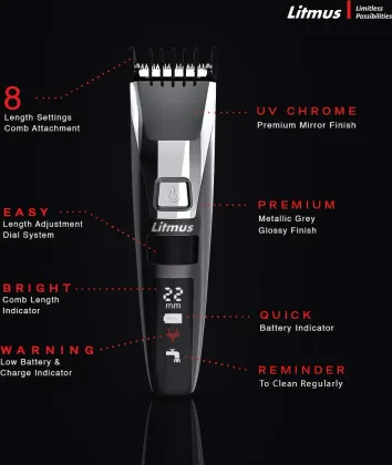 Litmus Stubble Pro DT1100 Trimmer Price in India 2025, Full Specs & Review | Smartprix