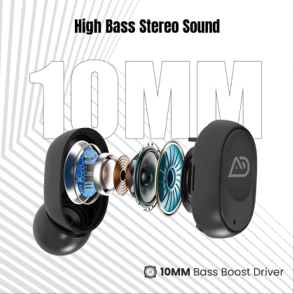 Audem AtomBuds 111 True Wireless Earbuds Price in India 2024, Full ...