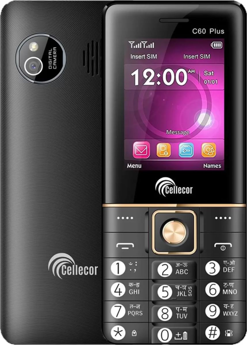 Cellecor C60 Plus Price in India 2025, Full Specs & Review | Smartprix