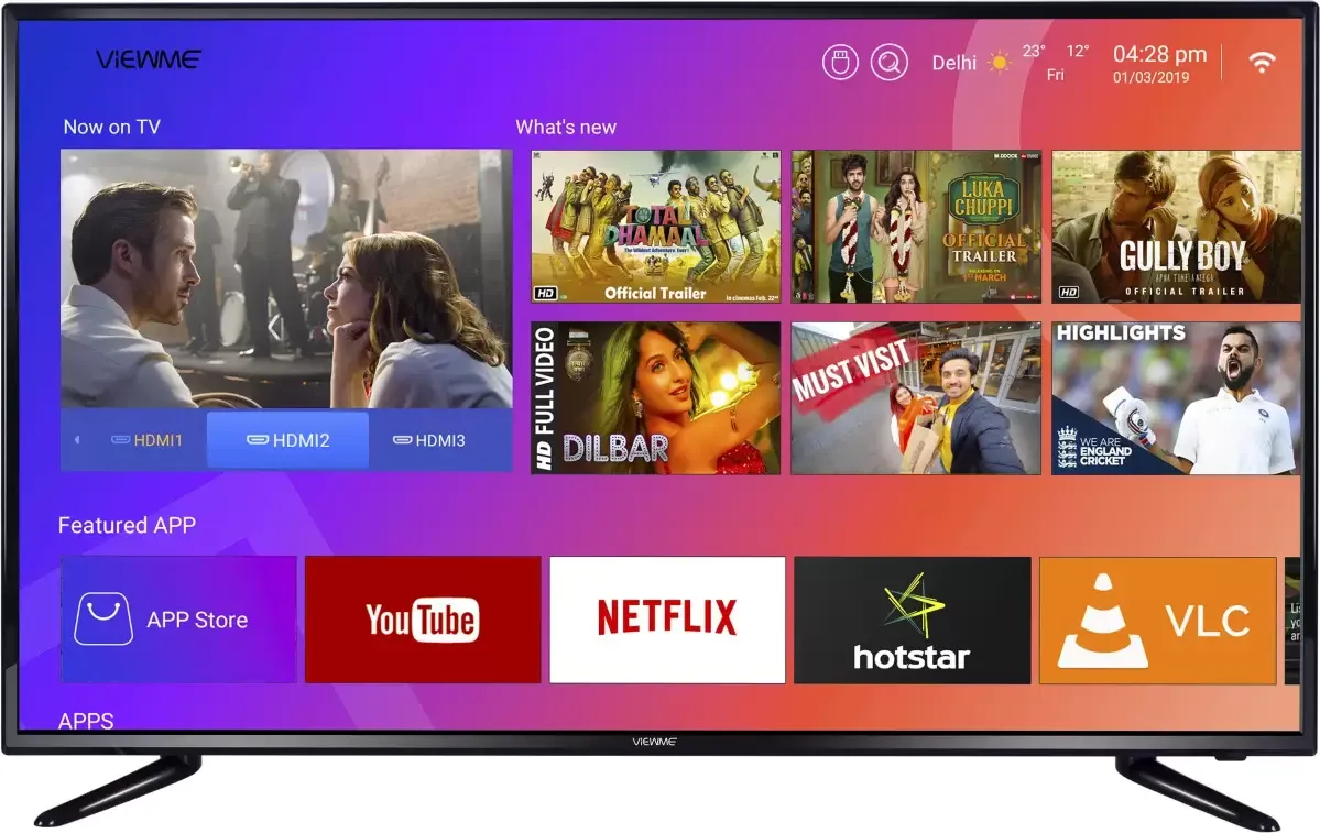 Viewme 40A905 40-inch Full HD Smart LED TV Price in India 2025, Full Specs & Review | Smartprix