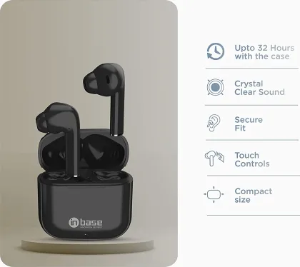 Inbase Free Buds Max True Wireless Earbuds Price in India 2025, Full ...