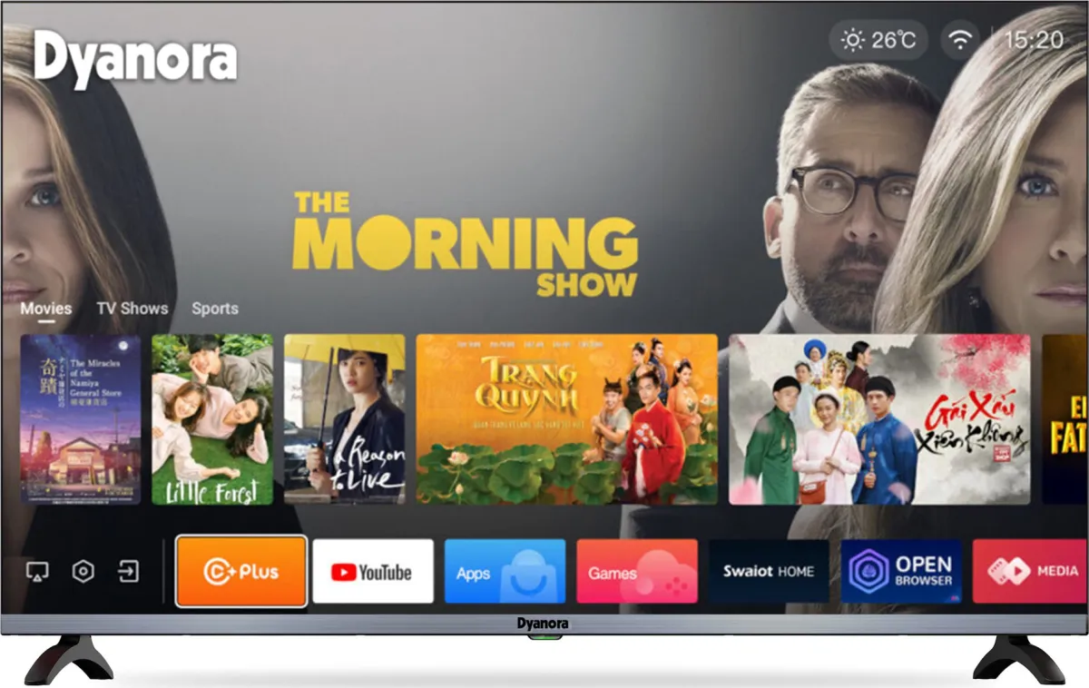 Dyanora DY-LD43F1S 43 inch Full HD Smart LED TV - Price in India (Apr ...