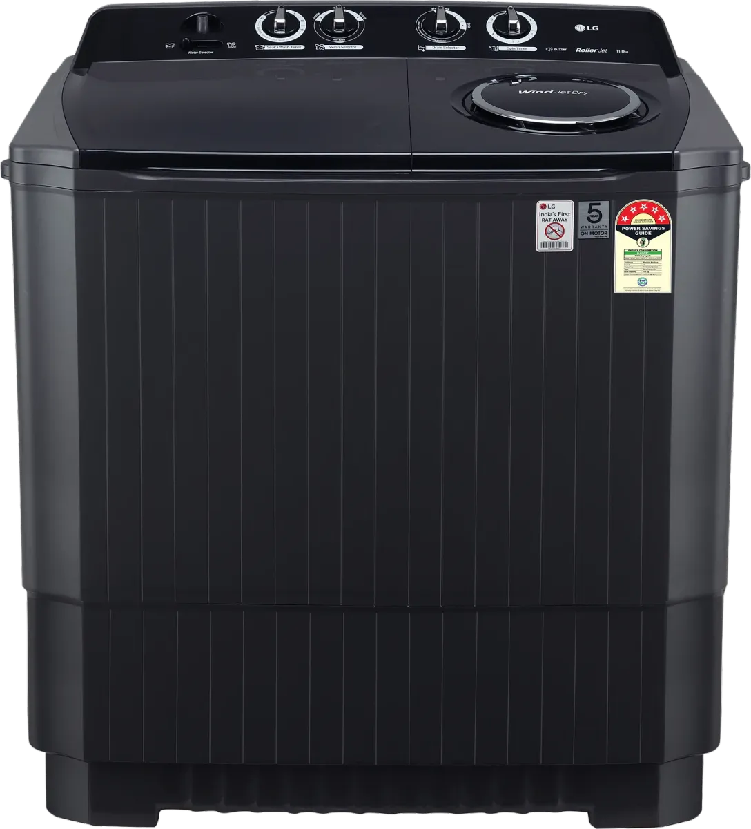 LG P115ASKAZ 11.5 Kg Semi Automatic Washing Machine Price in India 2025, Full Specs & Review ...