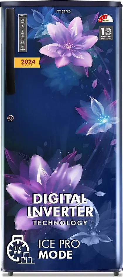MarQ By Flipkart 205BD3MQ24-OB 208 L 3 Star Single Door Refrigerator Price in India 2025, Full ...