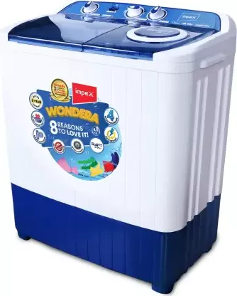 Impex Wondera Wiz 6.5 kg Semi Automatic Washing Machine Price in India ...