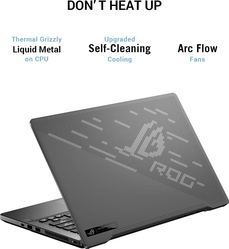Asus ROG Zephyrus G14 GA401QM-K2272TS Gaming Laptop (AMD Ryzen 9/ 16GB ...
