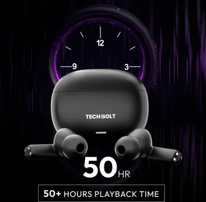 Techbolt FirePods X45 True Wireless Earbuds Price in India 2025, Full ...