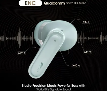 Walta Elite Dome 127 True Wireless Earbuds - Price in India (May 2026 ...