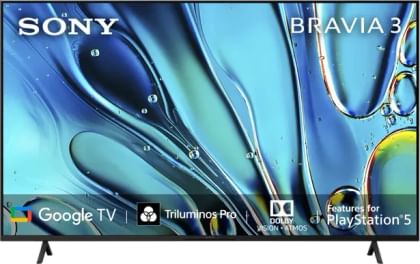 Sony Bravia 3 S30 50 inch Ultra HD 4K Smart LED TV (K-50S30) Price in India 2025, Full Specs ...