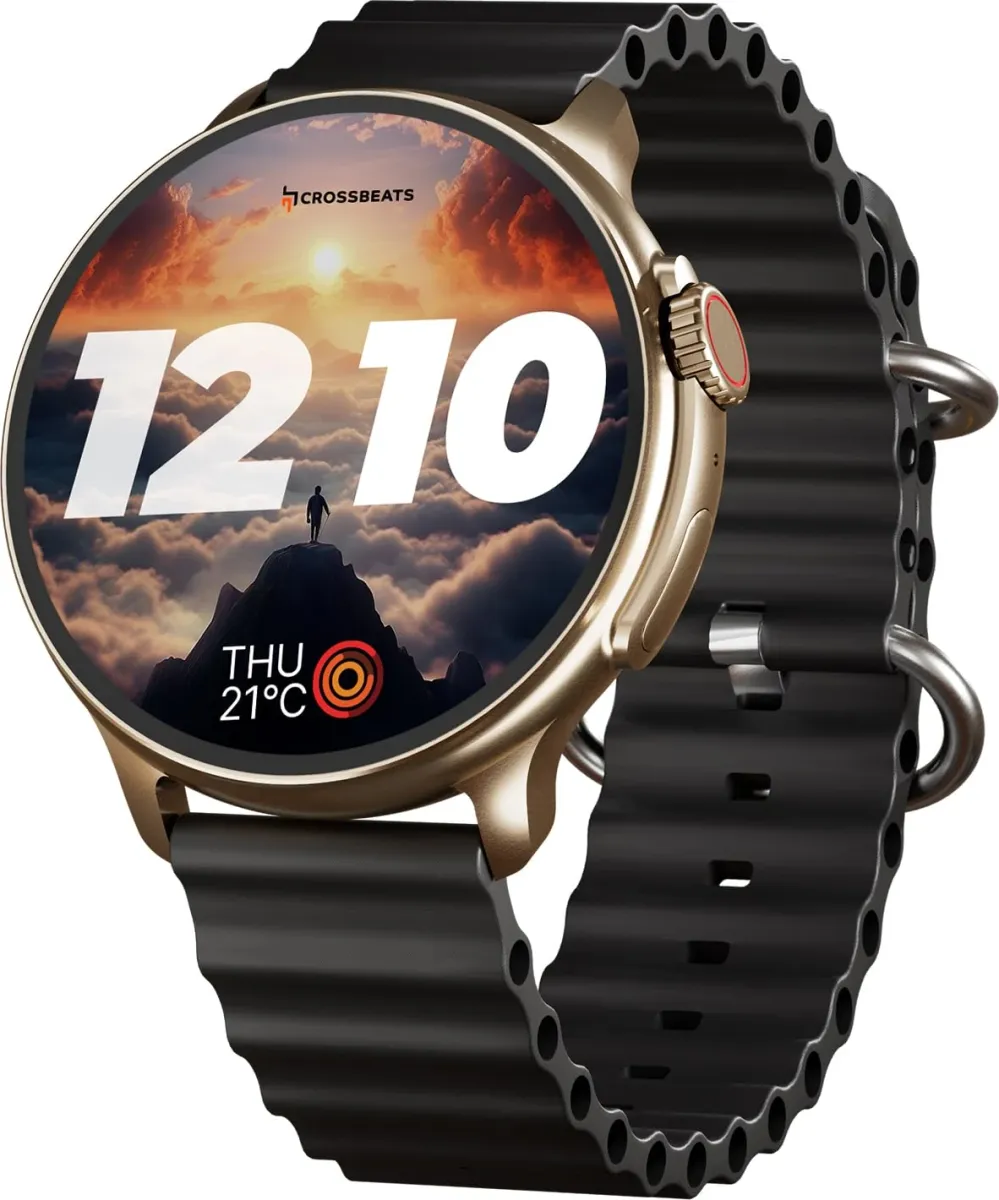 Crossbeats Aura Smartwatch - Price in India (Mar 2026), Specs, Reviews ...