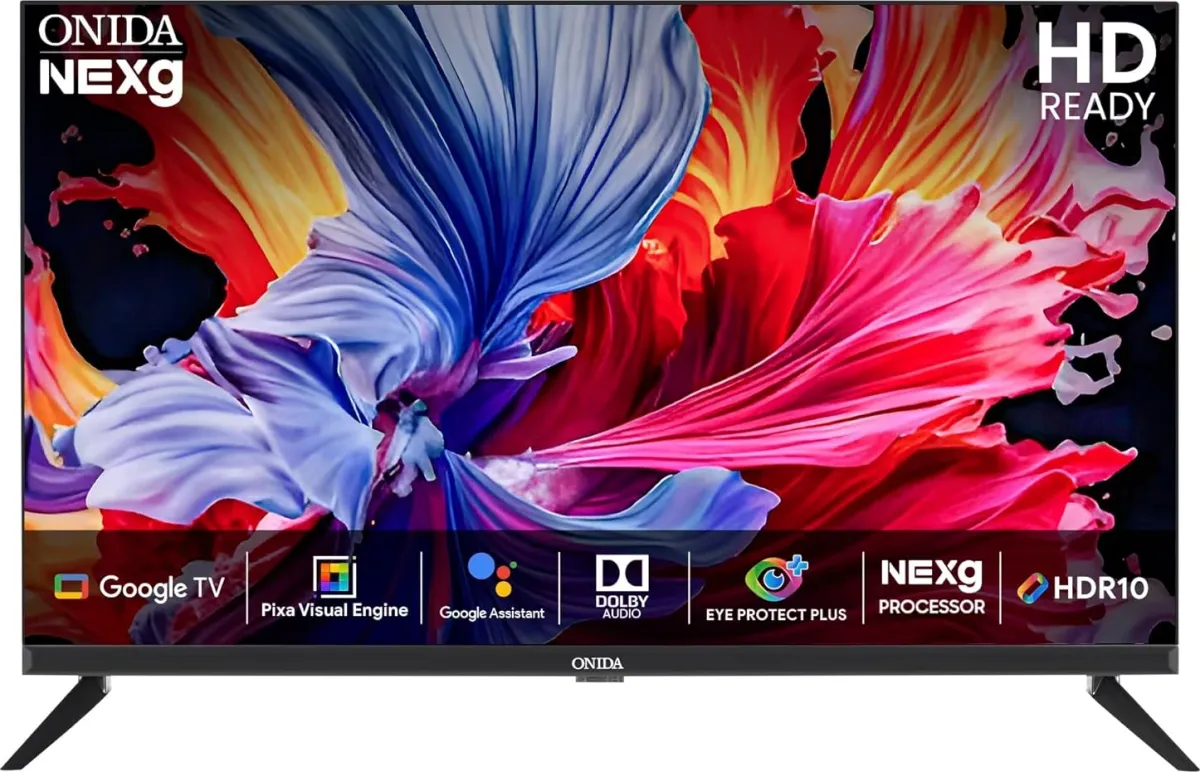 Onida 32HAG1 32 inch HD Ready Smart LED TV Price in India 2025, Full Specs & Review | Smartprix