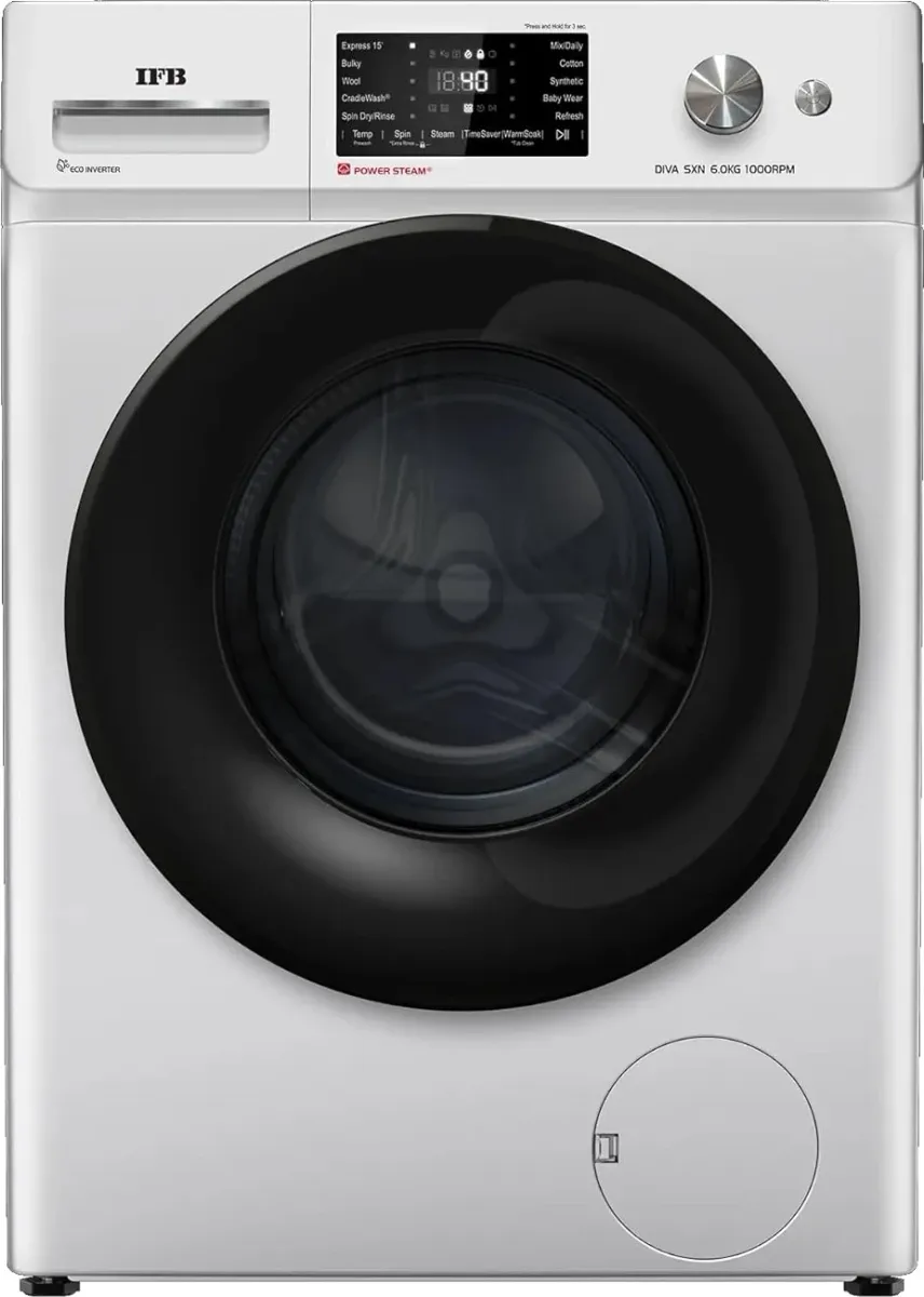 IFB Diva SXN 6010K 6 Kg Fully Automatic Front Load Washing Machine Price in India 2025, Full ...