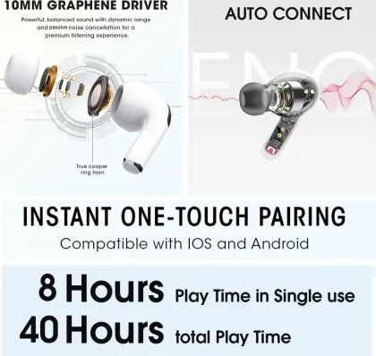 KIVART Spark True Wireless Earbuds - Price in India (May 2026), Specs ...
