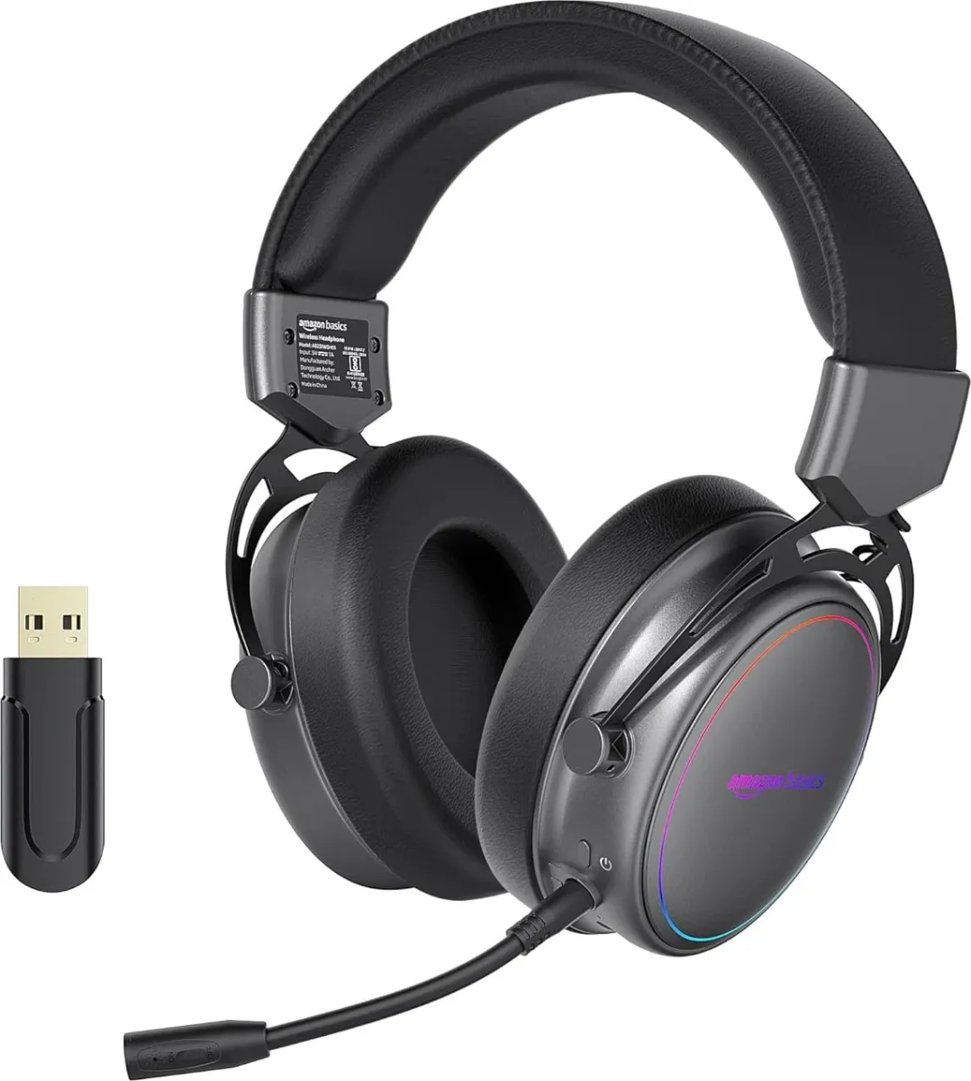 AmazonBasics ‎AB-H03 Wireless Gaming Headphones Price in India 2025 ...