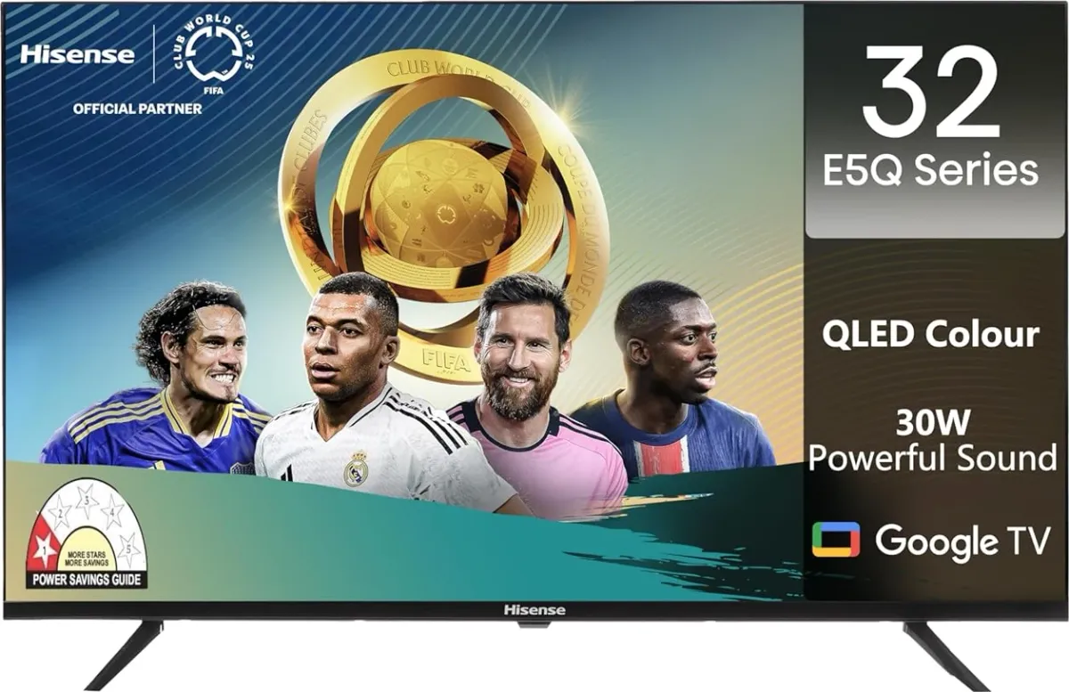 Hisense E5Q Series 32 inch HD Ready Smart QLED TV (32E5Q) Price in India 2025, Full Specs ...