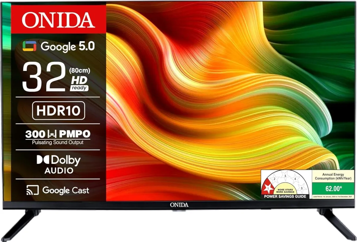 Onida 32HAG-2 32 inch HD Ready Smart LED TV - Price in India (Mar 2026 ...