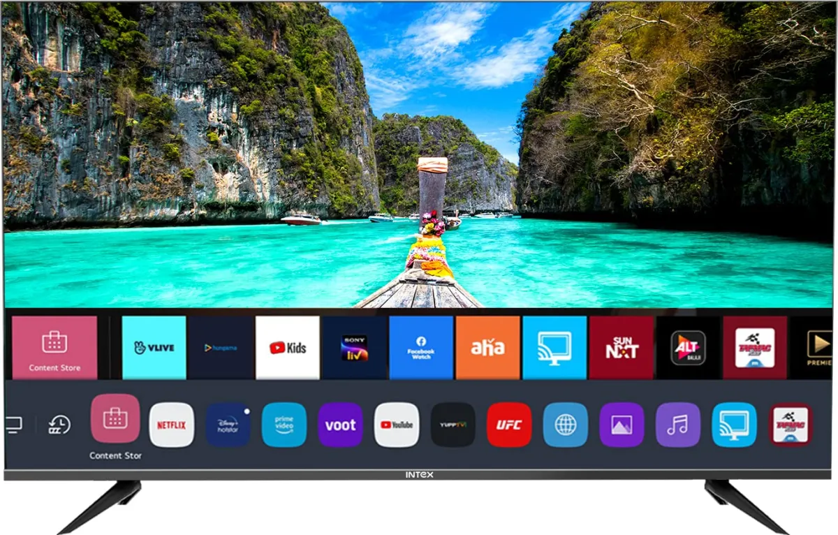 Intex WOS5507U 55 inch Ultra HD 4K Smart LED TV Price in India 2025, Full Specs & Review | Smartprix