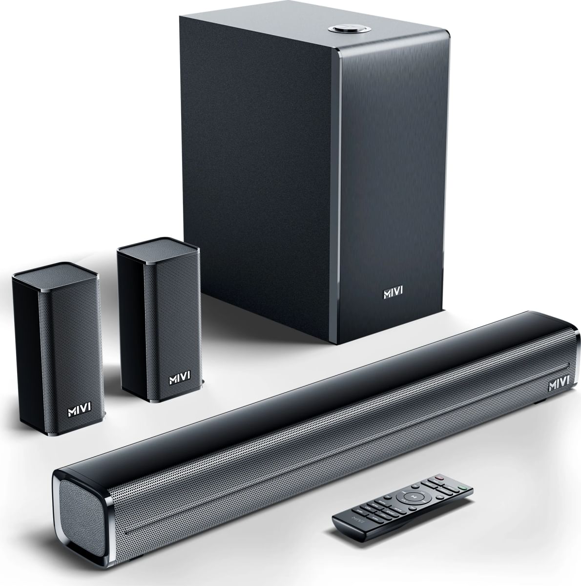 Mivi Fort H350 350W Bluetooth Soundbar Price in India 2025, Full Specs ...