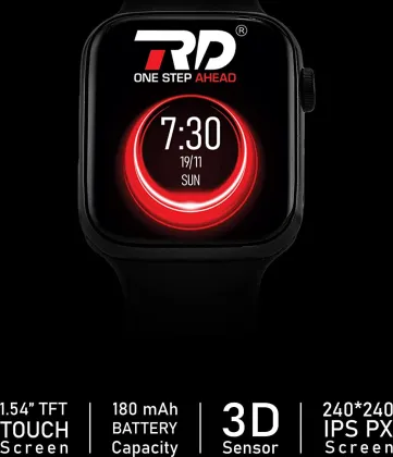RD X-8 Smartwatch Price in India 2025, Full Specs & Review | Smartprix