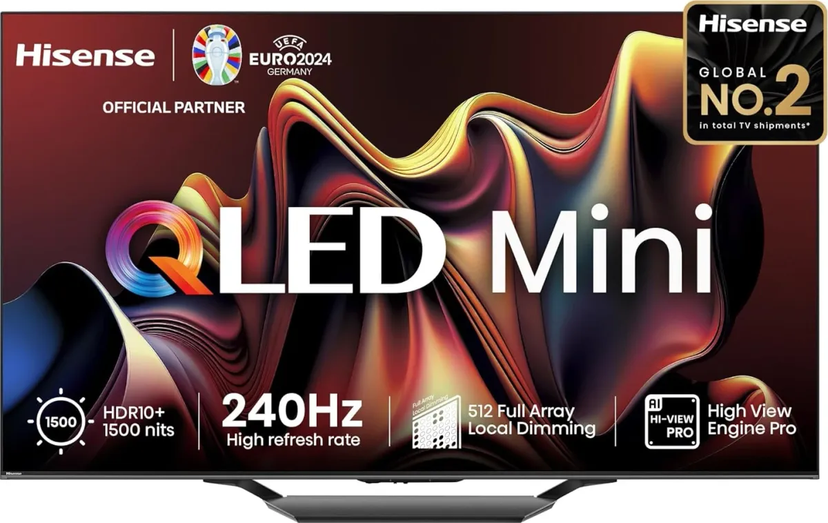 Hisense U7N 55 inch Ultra HD 4K Smart Mini LED TV (55U7N) Price in India 2025, Full Specs ...