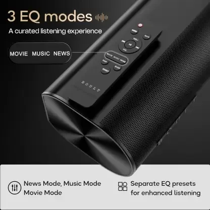 Boult Bassbox X180 180W Bluetooth Soundbar Price in India 2025, Full ...