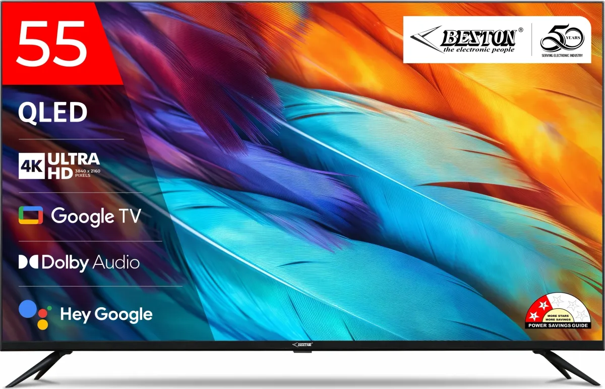 Beston BS55UGTV 55 inch Ultra HD 4K Smart QLED TV - Price in India (May ...