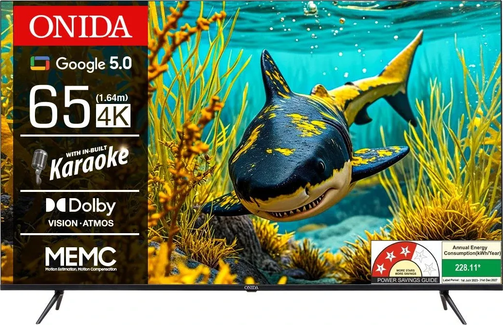 Onida Karaoke Series 65 inch Ultra HD 4K Smart LED TV (65UGID) - Price ...