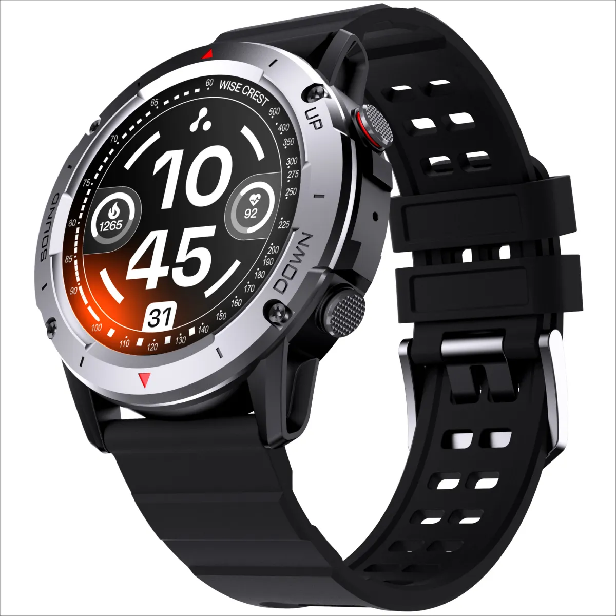 Ambrane Wise Crest Smartwatch Price in India 2025, Full Specs & Review ...