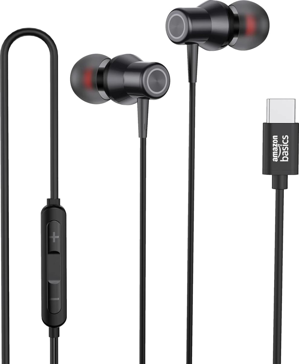 AmazonBasics EP2 Type C Wired Earphones Price in India 2025, Full Specs ...
