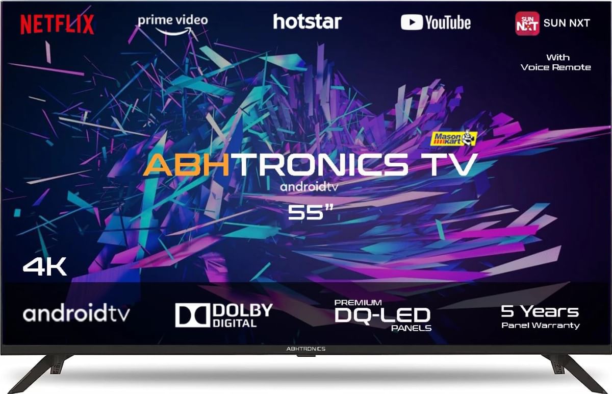Abhtronics I Series 55 inch Ultra HD 4K Smart LED TV Price in India ...