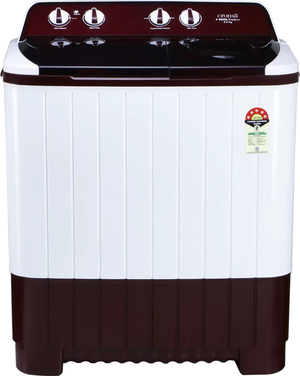Croma CRLW065SMF326101 6.5 Kg Semi Automatic Washing Machine Price in ...