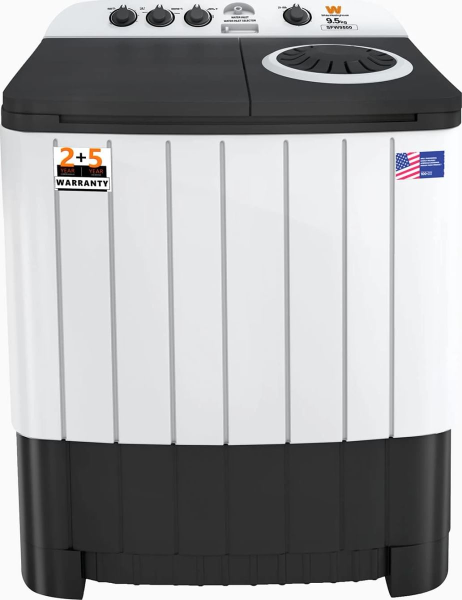White Westinghouse SFW9500 9.5 Kg Semi Automatic Washing Machine Price ...