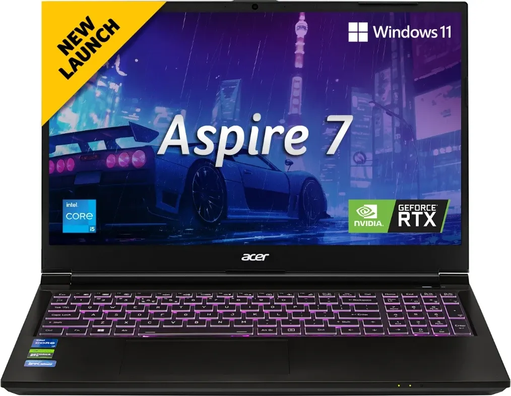 Acer Aspire 7 A715-79G UN.U2KSI.001 Gaming Laptop (13th Gen Core i7 ...