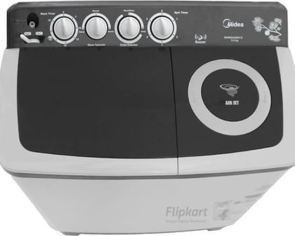 Carrier Midea MWMSA080015 8kg Semi Automatic Top Load Washing Machine ...