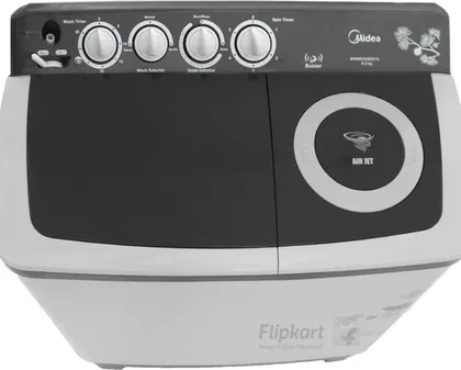 Carrier Midea MWMSA080015 8kg Semi Automatic Top Load Washing Machine ...