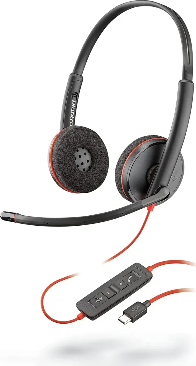 Plantronics Blackwire C3220 Type-C Wired Headphones Price in India 2025 ...