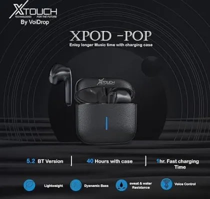 XTOUCH Xpod Pop True Wireless Earbuds Price in India 2025, Full Specs ...