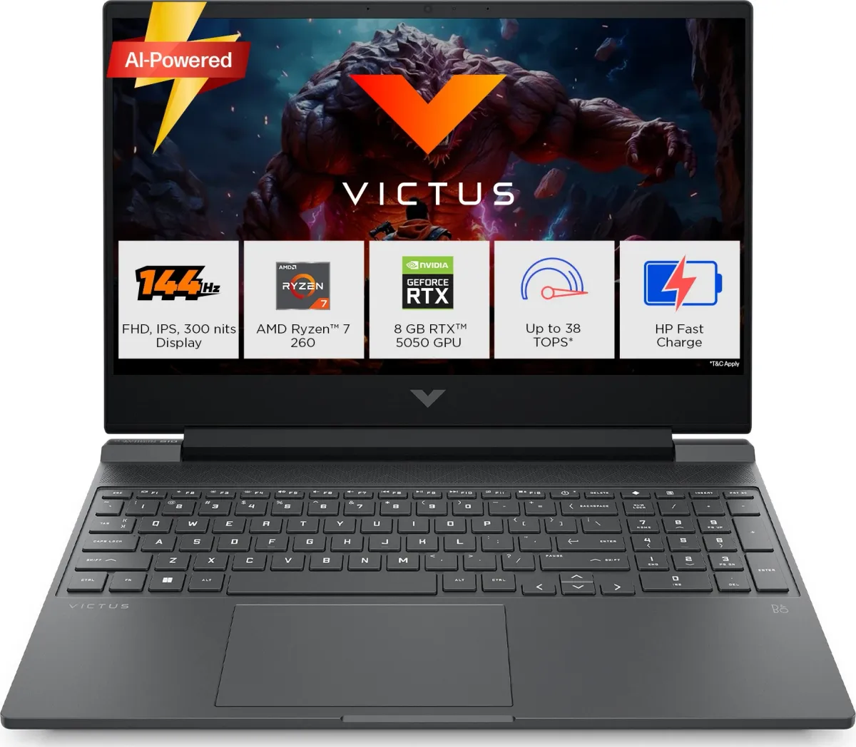 HP Victus 15-fb3185AX Gaming Laptop (AMD Ryzen 7 260/ 24GB/ 1TB SSD ...
