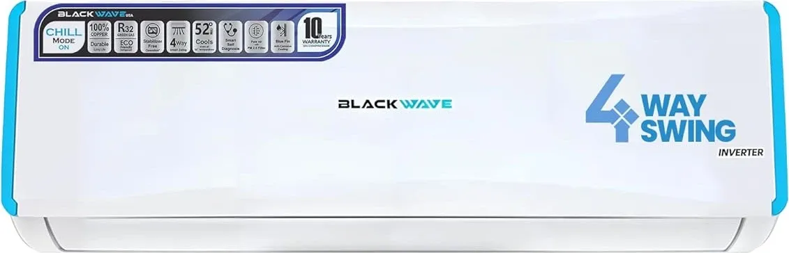 Blackwave BW-12-IN3S-25-US 1 Ton 3 Star 2024 Inverter Split AC Price in India 2025, Full Specs ...