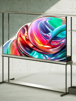 LG Signature OLED T 77 inch Ultra HD 4K Smart OLED TV Price in India ...