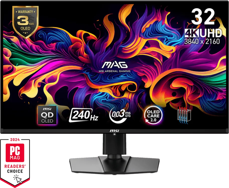 MSI MAG 321UPX QD-OLED 32 inch Ultra HD 4K Gaming Monitor - Price in ...