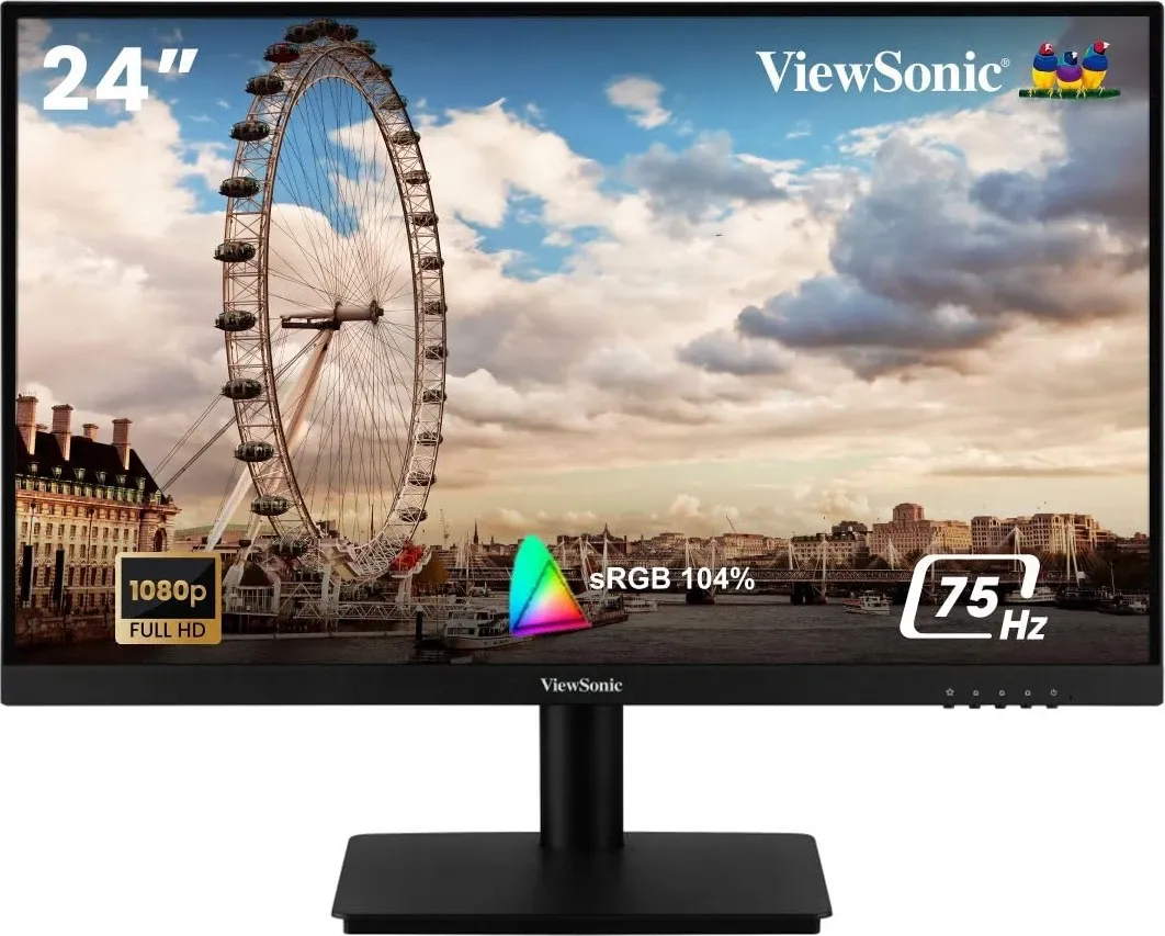 ViewSonic VA2406-MH 24 Inch Full HD Monitor Price in India 2025, Full ...