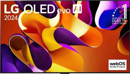 LG evo G4 55 inch Ultra HD 4K Smart OLED TV (OLED55G46LA) Price in ...