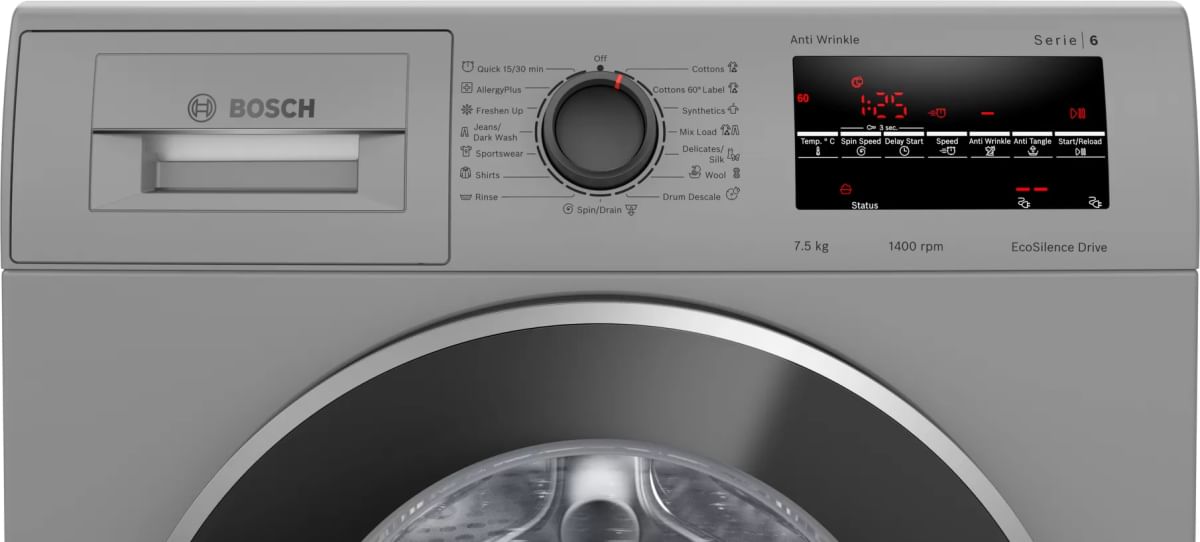 Bosch WAJ2846DIN 7.5 kg Fully Automatic Front Load Washing Machine Best ...
