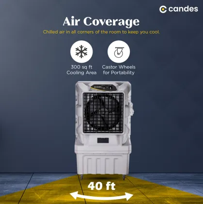 Candes Herculean 130 L Desert Air Cooler Price in India 2025, Full ...