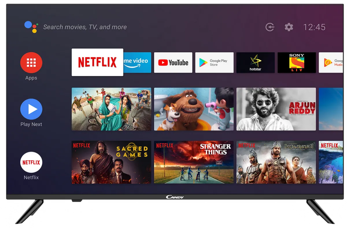 Candy C32KA66 32 Inch HD Ready Smart LED TV Price in India 2025, Full ...