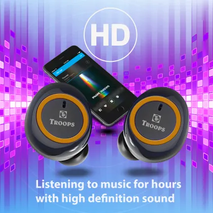 TP TROOPS Pods 2 True Wireless Earbuds - Price in India (Jun 2026 ...