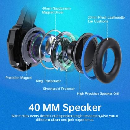 Python Fly G2000 Max Wired Gaming Headphones Price in India 2024, Full ...