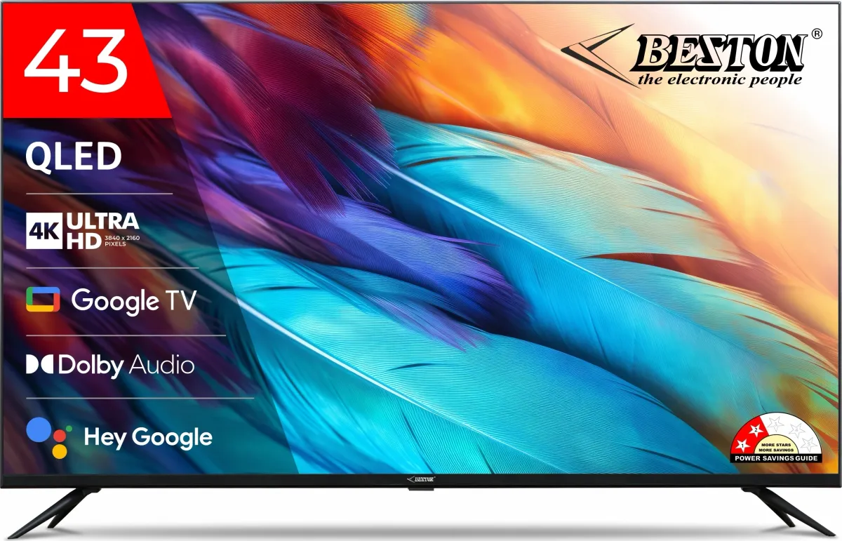 Beston BS43UGTV 43 inch Ultra HD 4K Smart QLED TV - Price in India (Jun ...