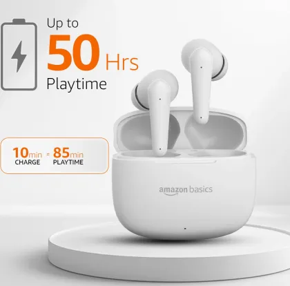 AmazonBasics ‎S19 True Wireless Earbuds Price in India 2025, Full Specs ...
